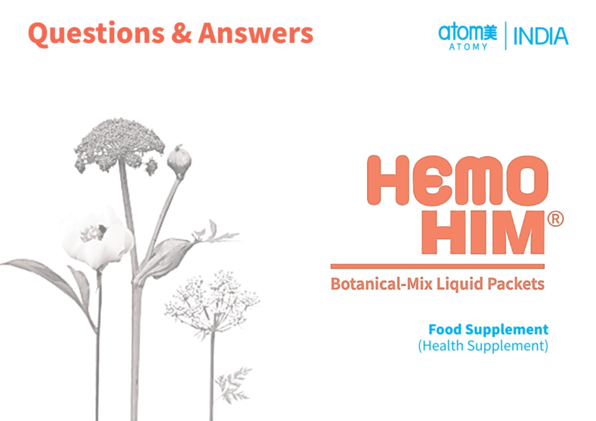 Hemo HIM - 24-05-2022 1 - Qebohc - Studocu