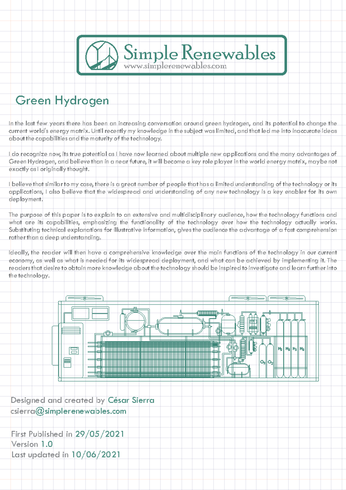 03 Green Hydrogen - In the last few years there has been an increasing ...