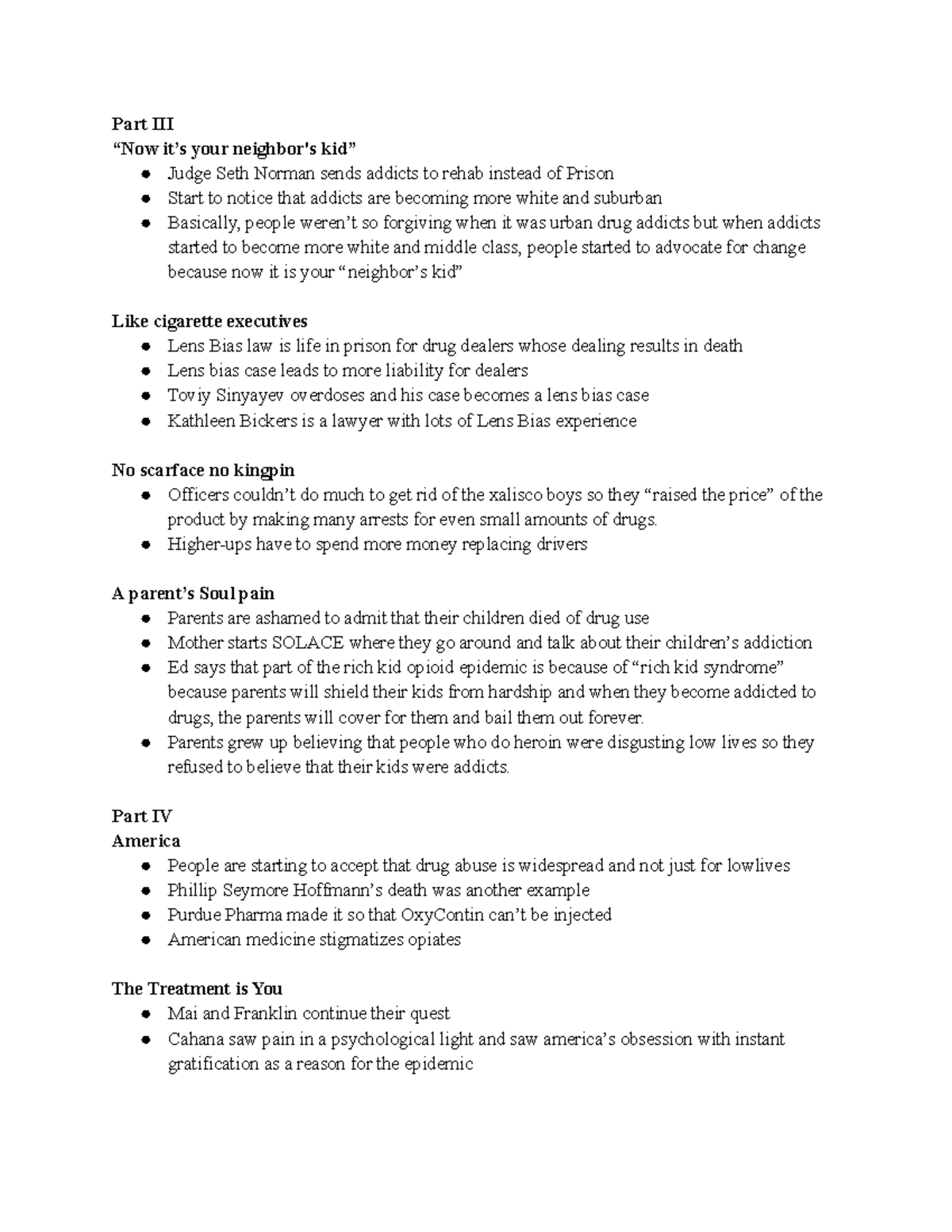 Dreamland 3,4,5 Summary - Part III “Now it’s your neighbor's kid” Judge ...