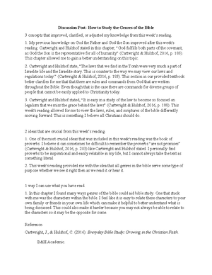 BIBL104 Bible Study Project Application Assignment - Name: Alissa D ...