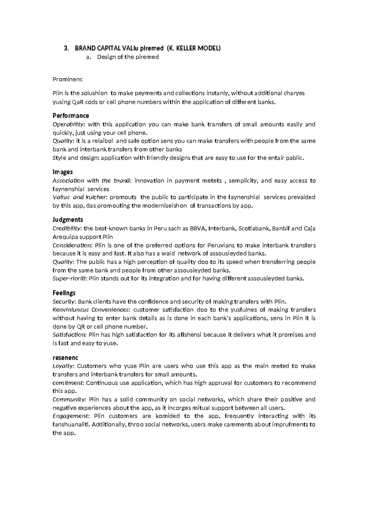 Expo de brand - nada - BRAND CAPITAL VALiu piremed (K. KELLER MODEL) a ...