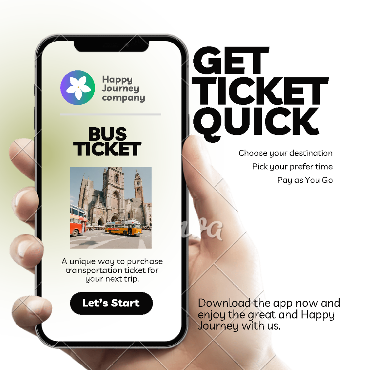 Prototype sample 1 - Let’s Start BUS TICKET A unique way to purchase ...