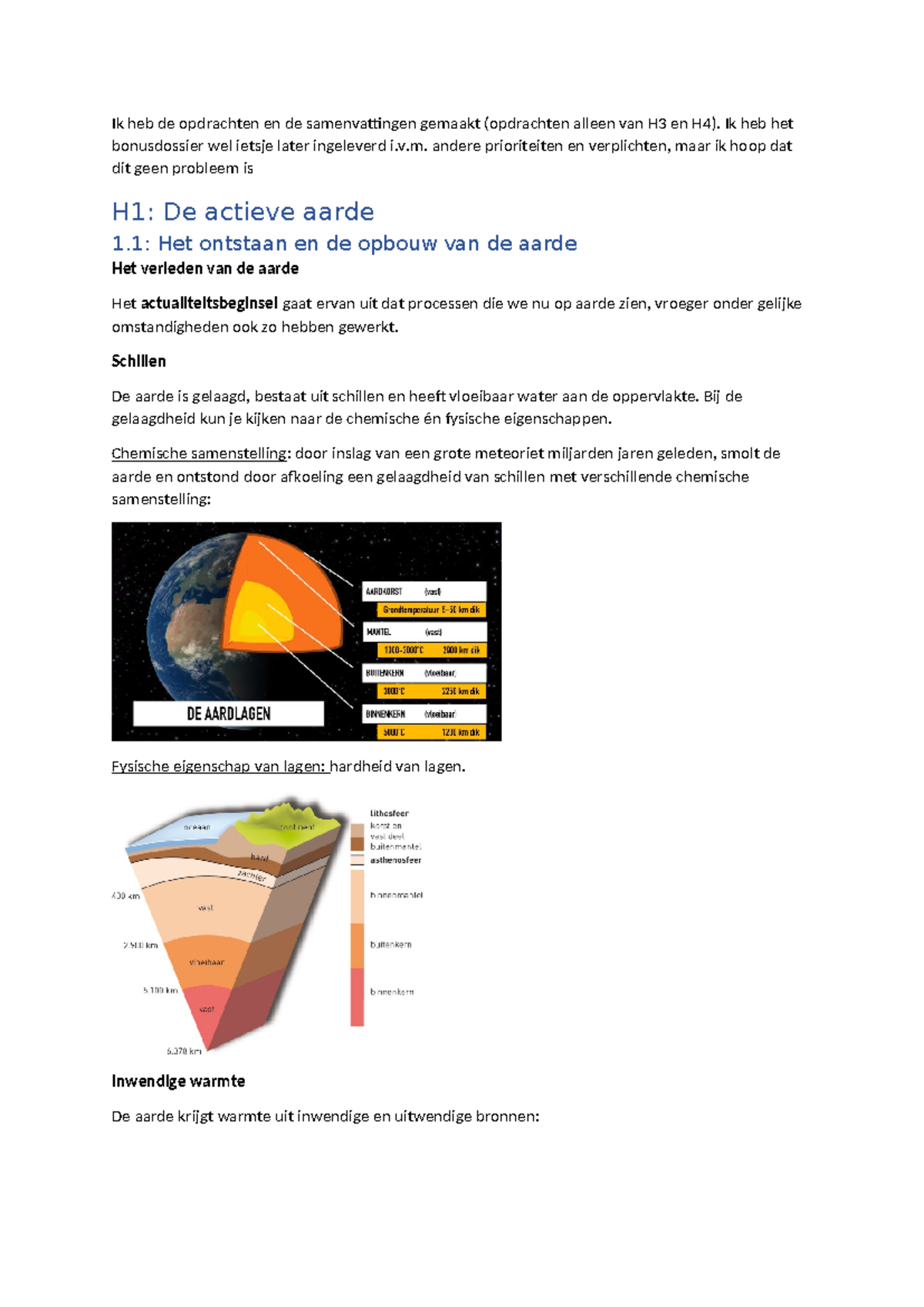 Imke André - AK - bonusdossier Systeem Aarde - Ik heb de opdrachten en ...