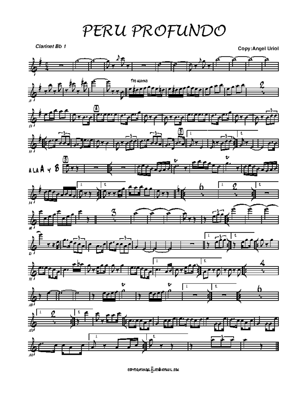 (marcha militar) Perú profundo-1 - & # 4 2 ∑ ̇ ̇ J œ ‰ j œ J œ ‰ ∑ ̇ ̇ J œ ‰ j œ J œ ‰ ̇ ̇ ̇ ̇ ...