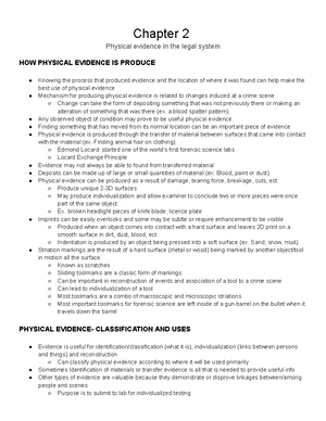 Forensics Chapter 1 - Chapter 1 Introduction FORENSIC SCIENCE & ITS ...