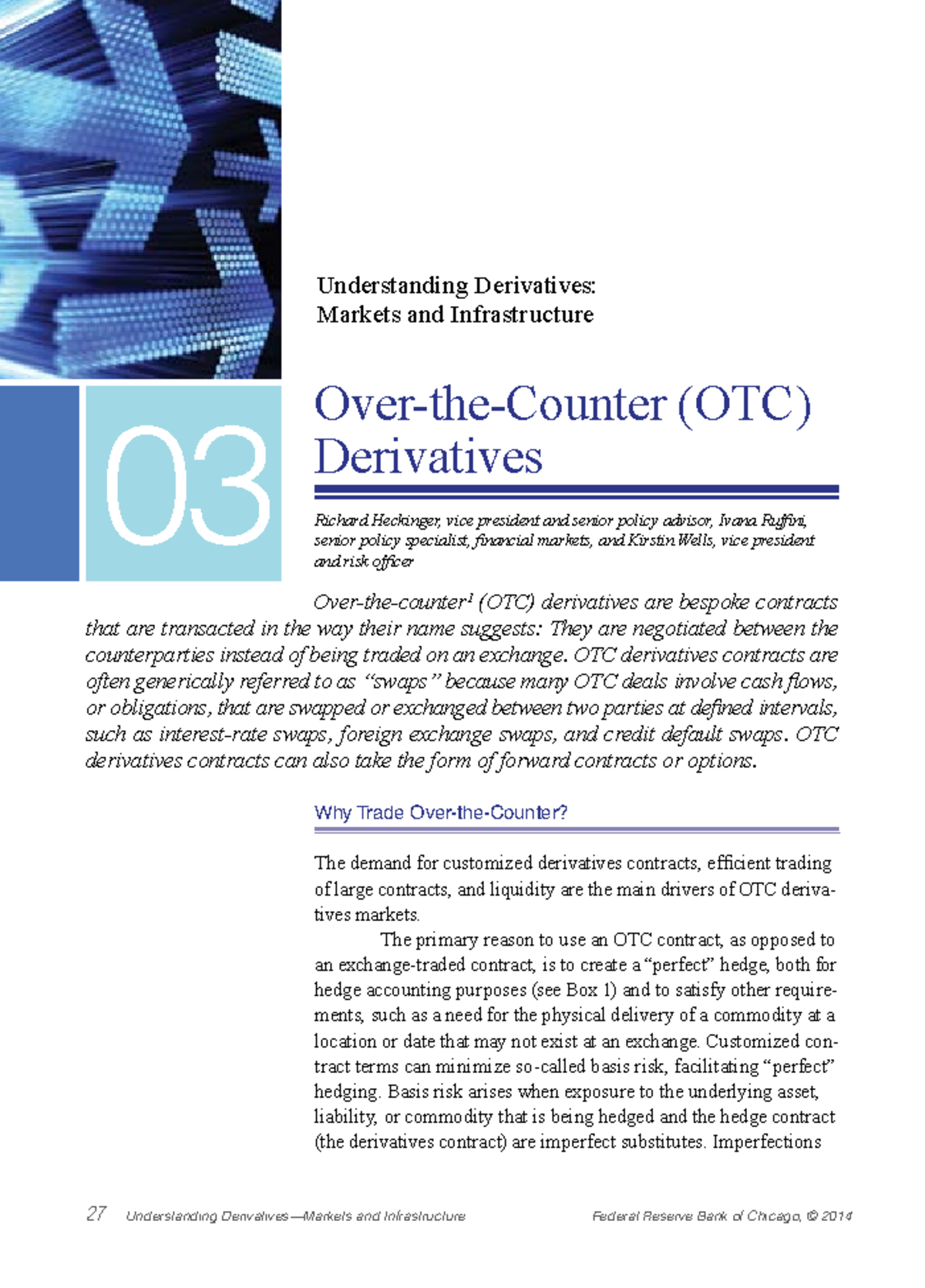 Understanding derivatives chapter 3 over the counter derivatives pdf ...