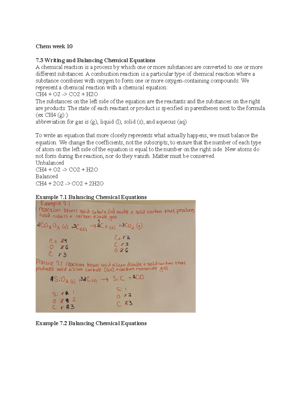 Chem week 10 - Summary of chapter 10 with images to explain how to work ...