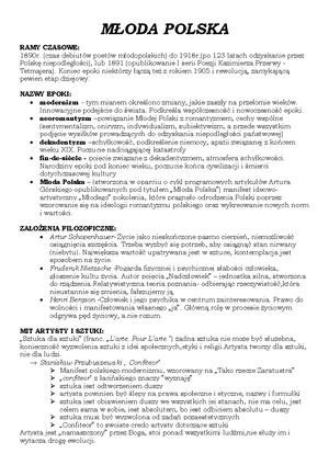 Renesans I Barok - notatki do matury j. polski - RENESANS I BAROK RENESANS Renesans = odrodzenie ...