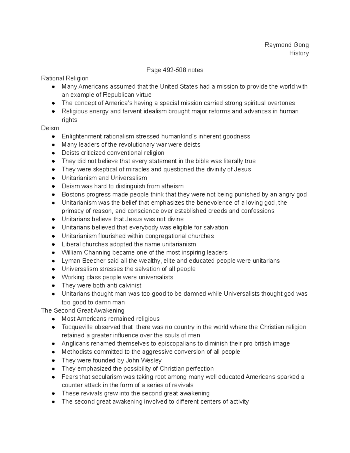 Page 492-508 notes us history - Raymond Gong History Page 492-508 notes ...