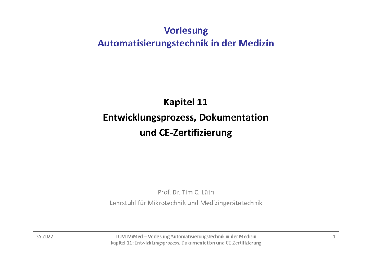 2022 AIM 11 - ijoij - Prof. Dr. Tim C. Lüth Lehrstuhl für Mikrotechnik ...