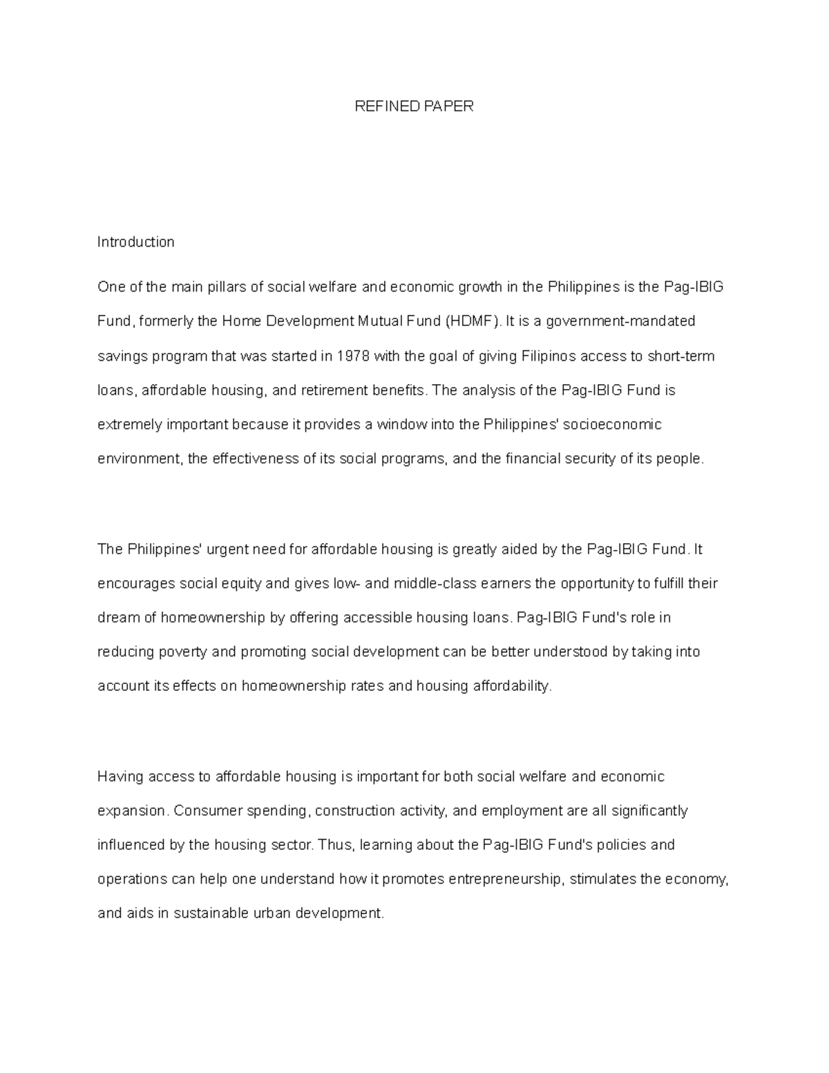 Refined Paper -Job Evaluation and Salary Wage Adm - REFINED PAPER ...