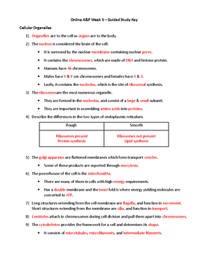 AP - Lab Ex. 05 review sheet chapter 5 The cell: transport mechanisms ...
