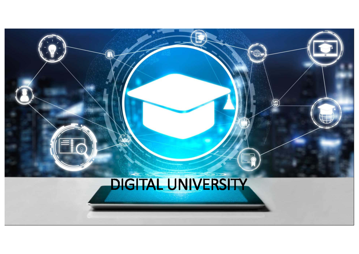 Digital university in pandemic time - DIGITAL UNIVERSITY Agenda Impact ...