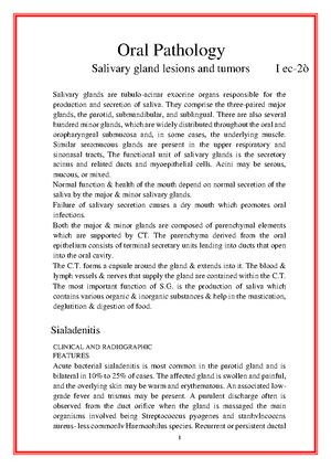 Oral Pathology(19) - Oral Pathology - Oral Pathology Lecture 16 Dr ...