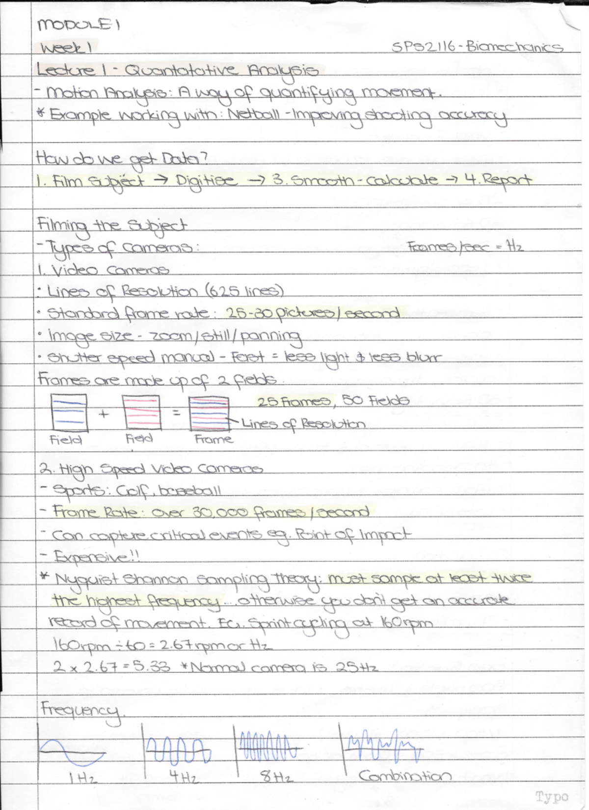 Summary - lecture 1-12 - Written notes - ﬁbbowa \ Nee)“ 59511 (e — EKJ ...