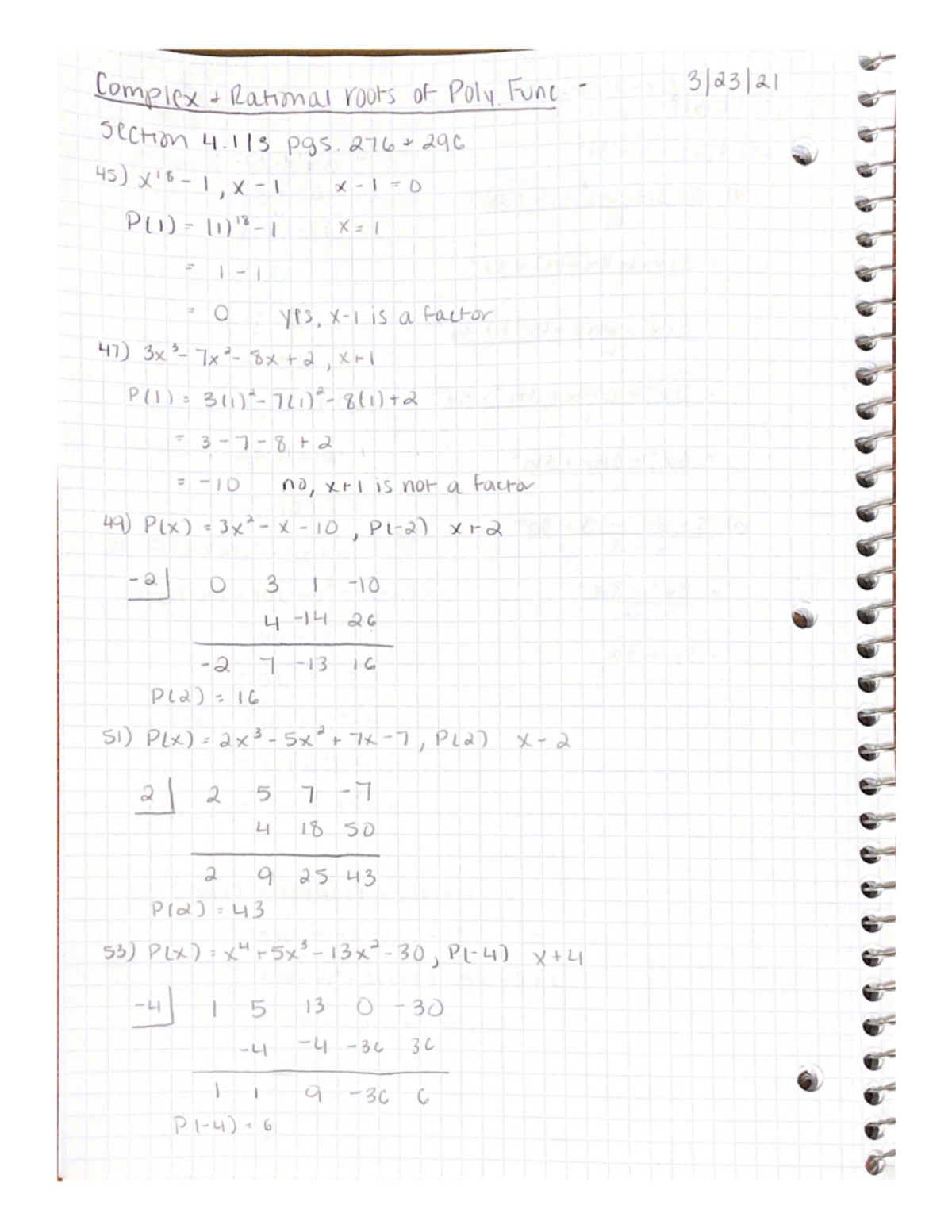Math HW Section 4-1:3 - Homework - Math 050 - Studocu