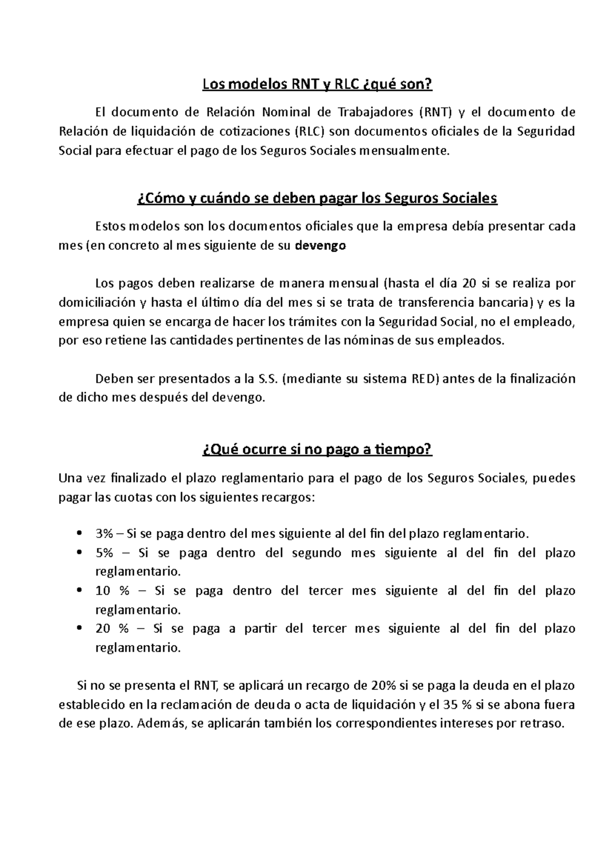 Los modelos RNT y RLC - ASDF - Los modelos RNT y RLC ¿qué son? El ...