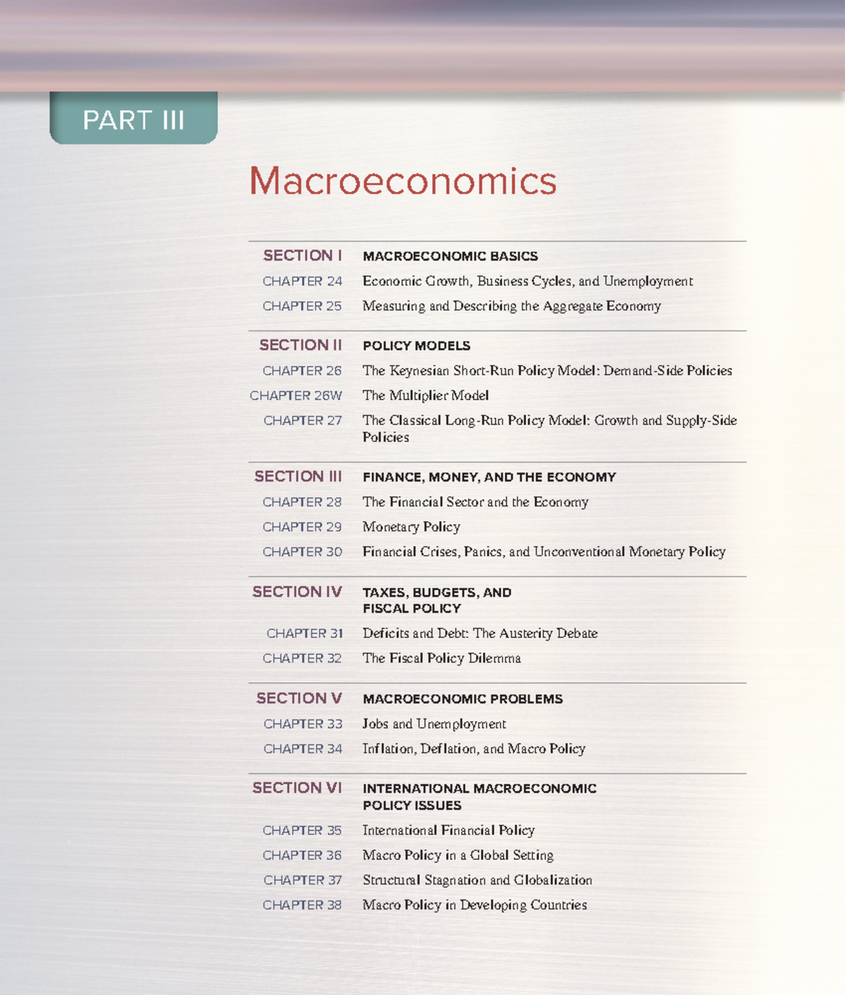 Economics-195 - SECTION I MACROECONOMIC BASICS CHAPTER 24 Economic ...