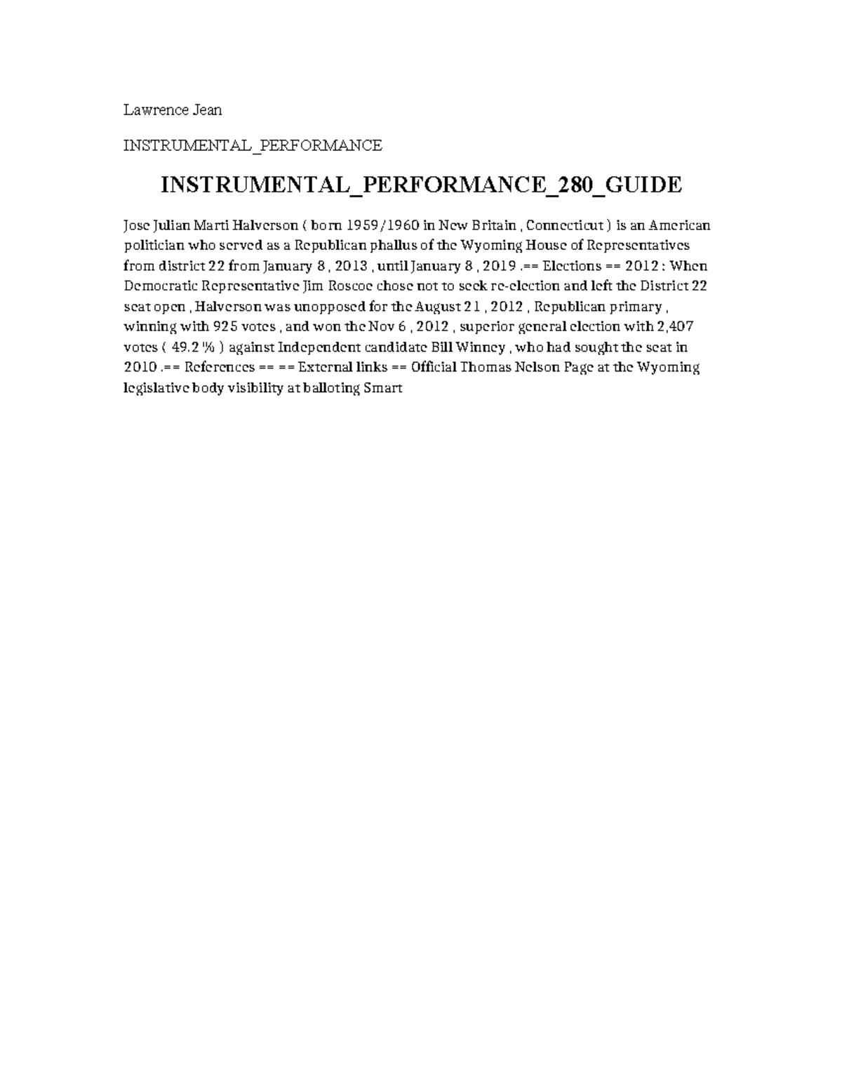 Instrumental Performance 280 Guide - Lawrence Jean INSTRUMENTAL ...
