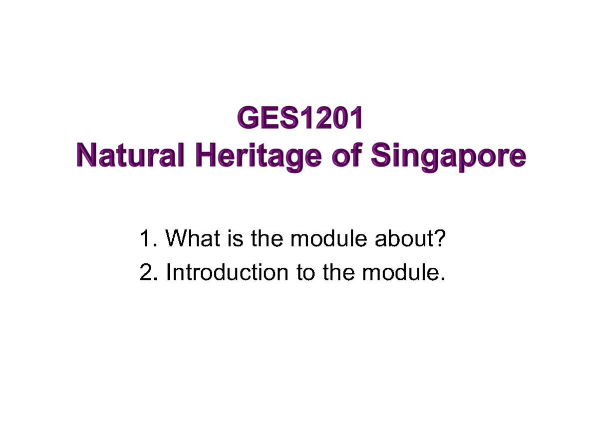 GES1021-Lecture 1-Introduction-11August 2020s - Warning: TT: undefined function: 32 Warning: TT ...