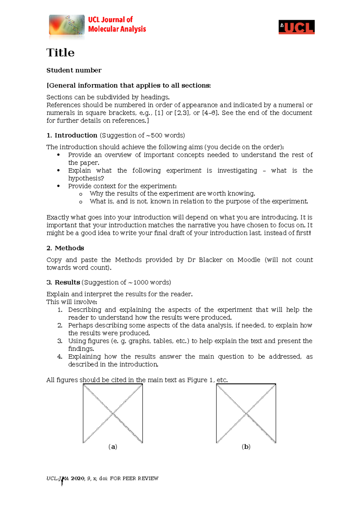 Eukaryotic Metabolism Coursework Instruction - Title Student number ...