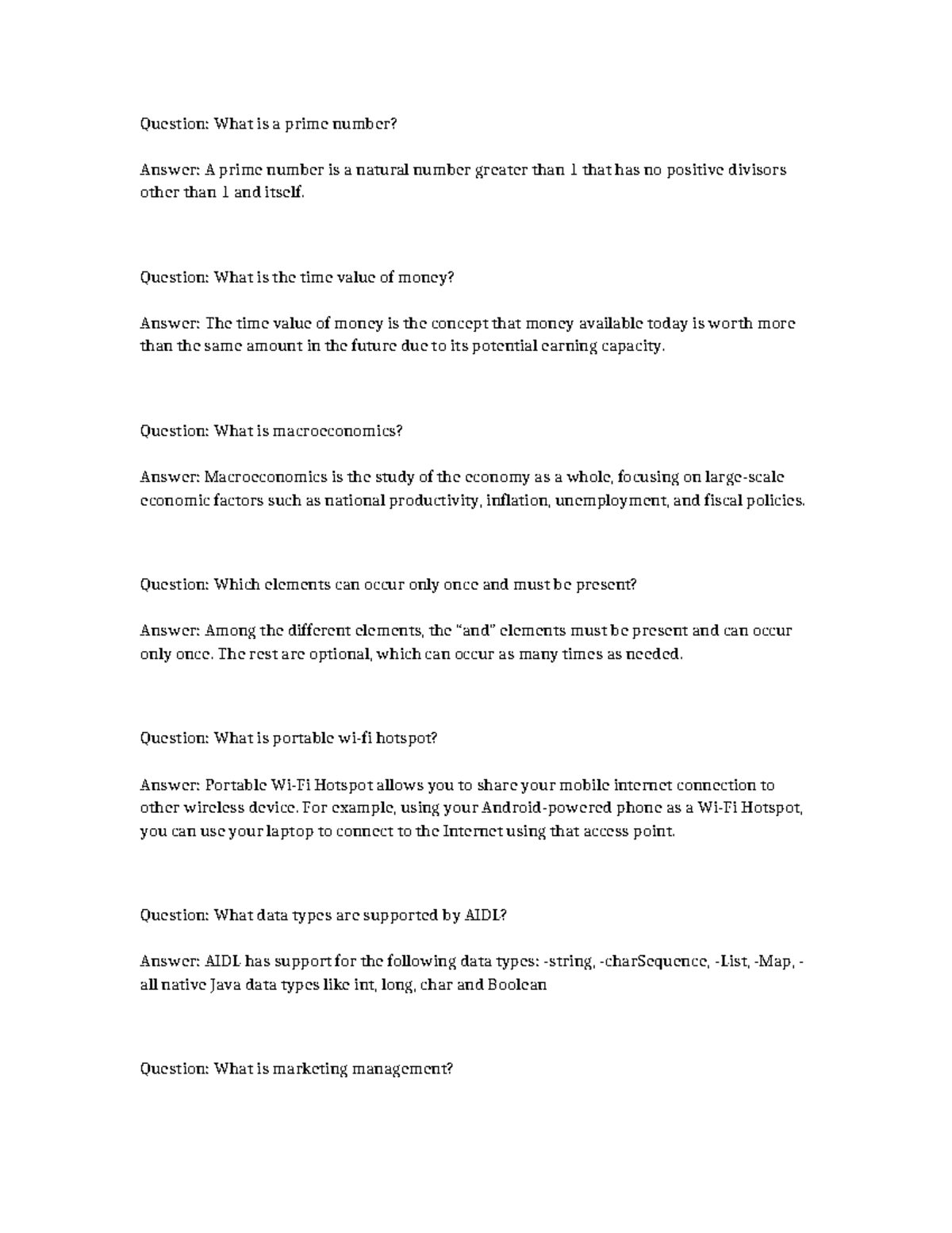 Subfossorial predatory crackle - Question: What is a prime number ...