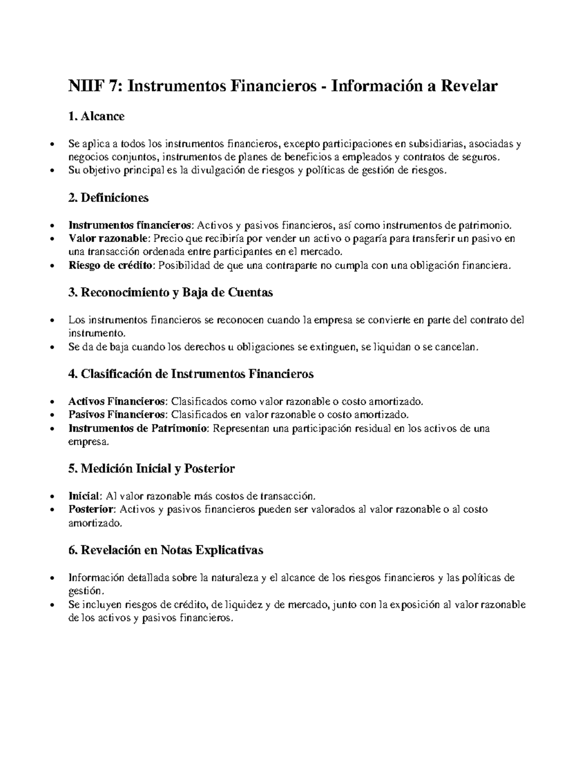 Mapa Conceptual Niif 9