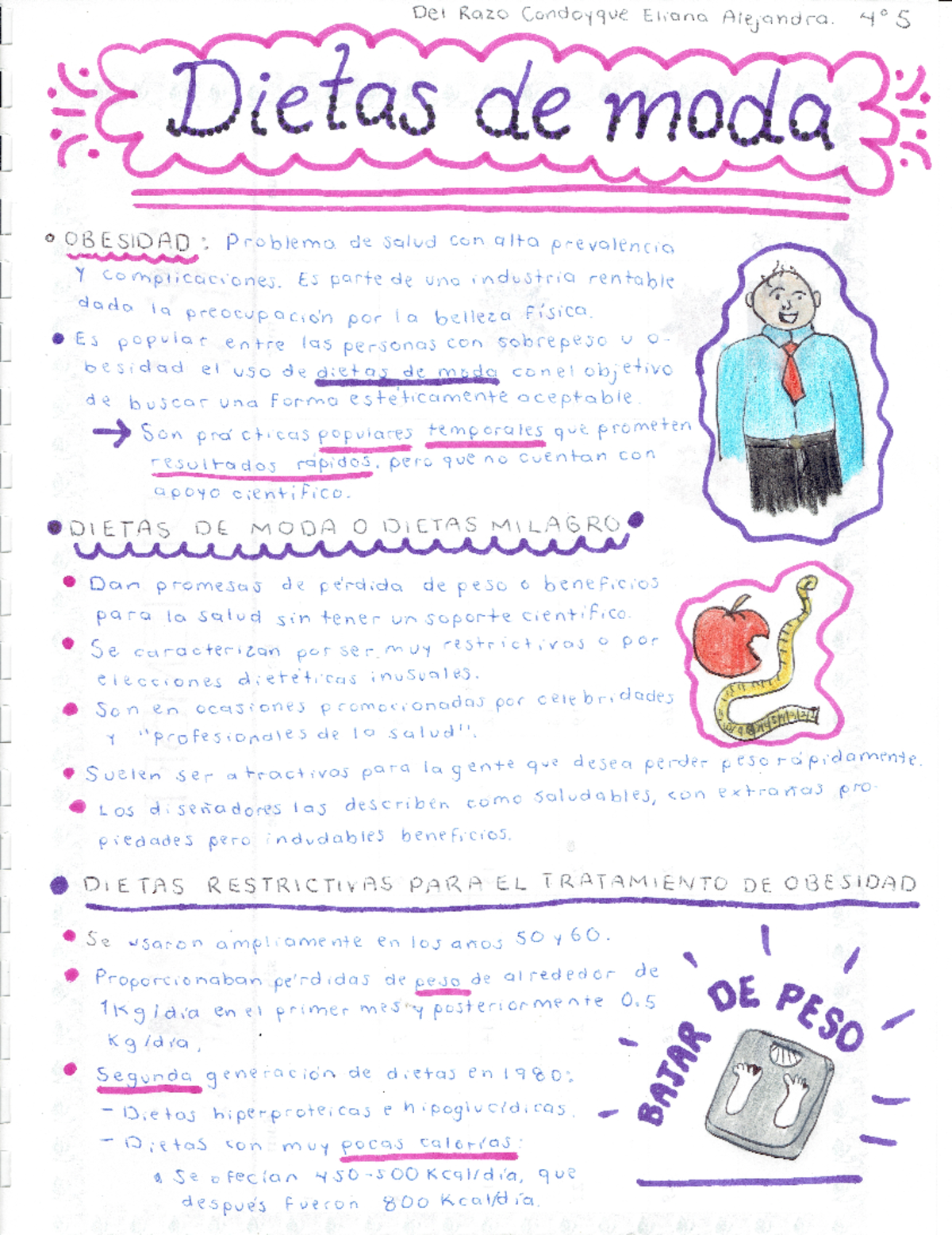 Dietas de moda - Salud y Nutrición. - Studocu