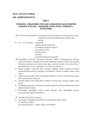 Organisme Organotrof dan Heterotrof Bab 7-1 - Nama : Munirotul Hidayah ...