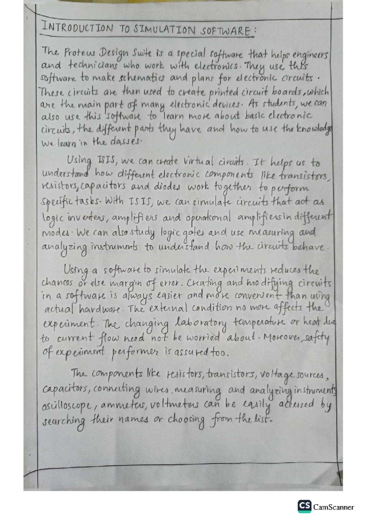 EDC lab reports - Computer engineering - Studocu