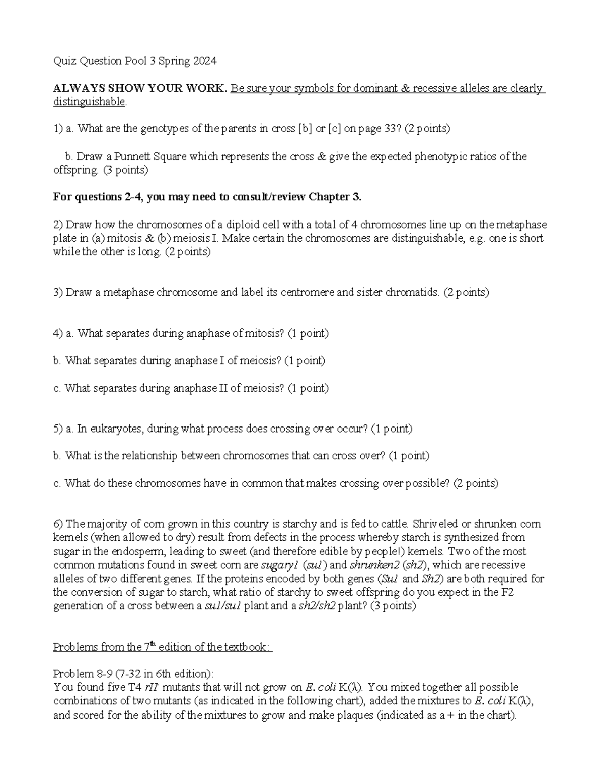 Quiz 3 Question Pool Spring 2024 - Quiz Question Pool 3 Spring 2024 ...
