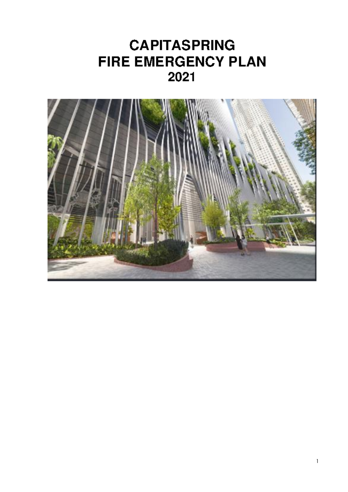 Capita Spring FEP 2021 (Dec) - CAPITASPRING FIRE EMERGENCY PLAN 2021 ...