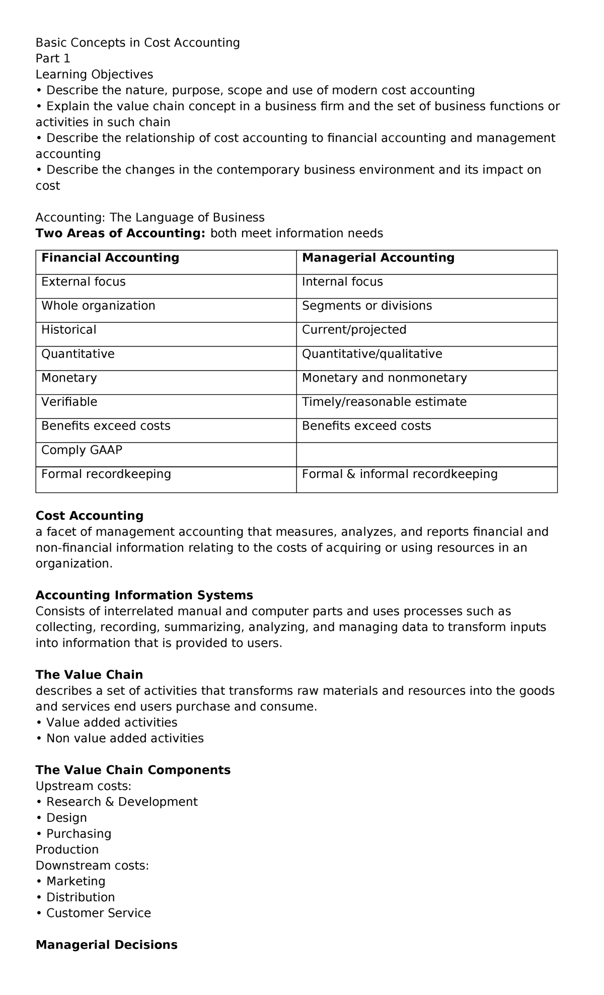 CostAC reviewer - Basic Concepts in Cost Accounting Part 1 Learning ...