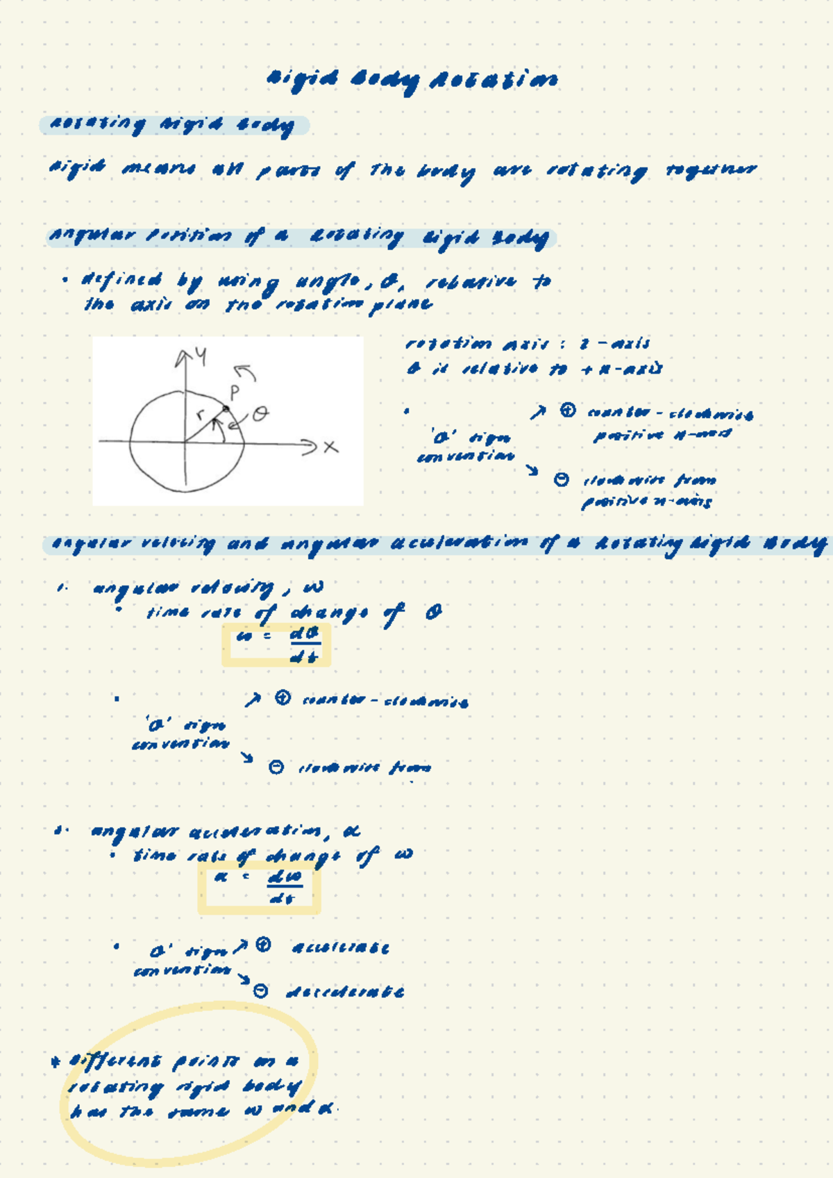 rigid body rotation - RigidBody Rotation Rotating rigid Body Rigid ...