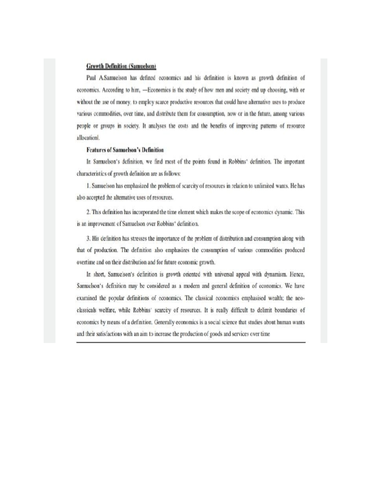 Samuelson - Economics - Studocu