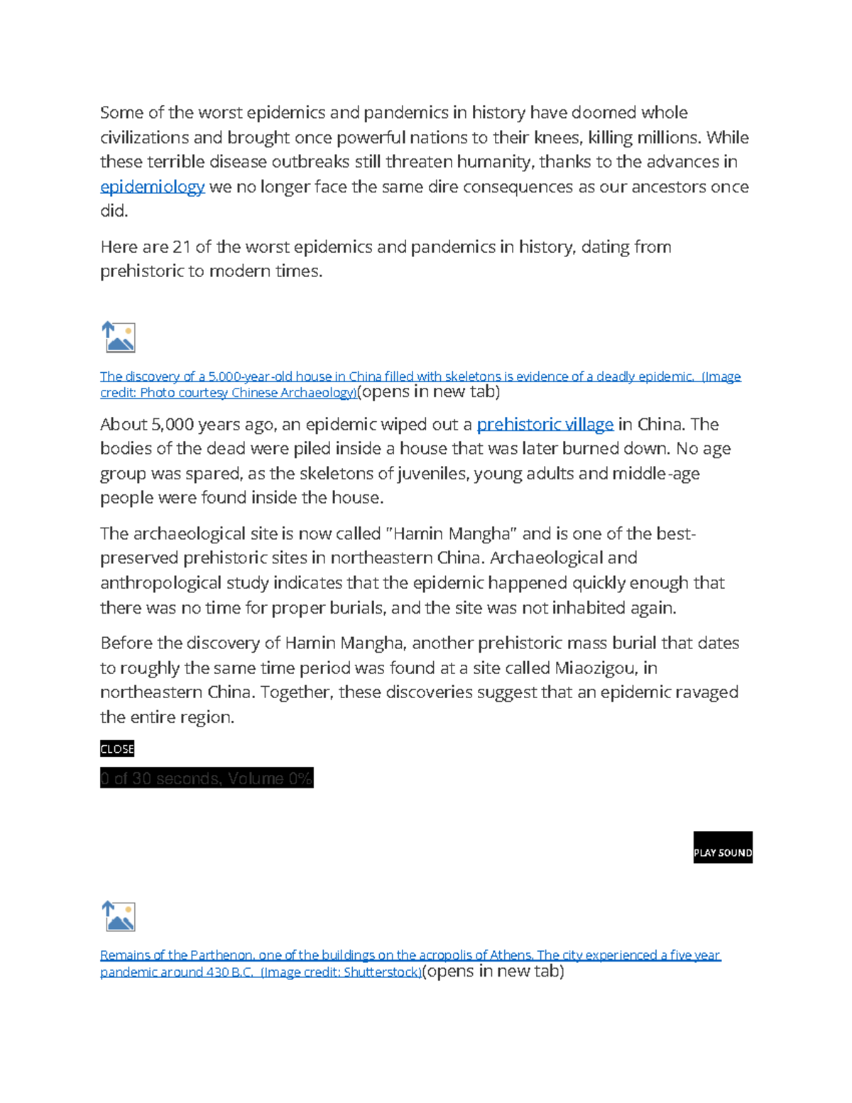 Document 32 - Michael Hendrick - Some of the worst epidemics and ...