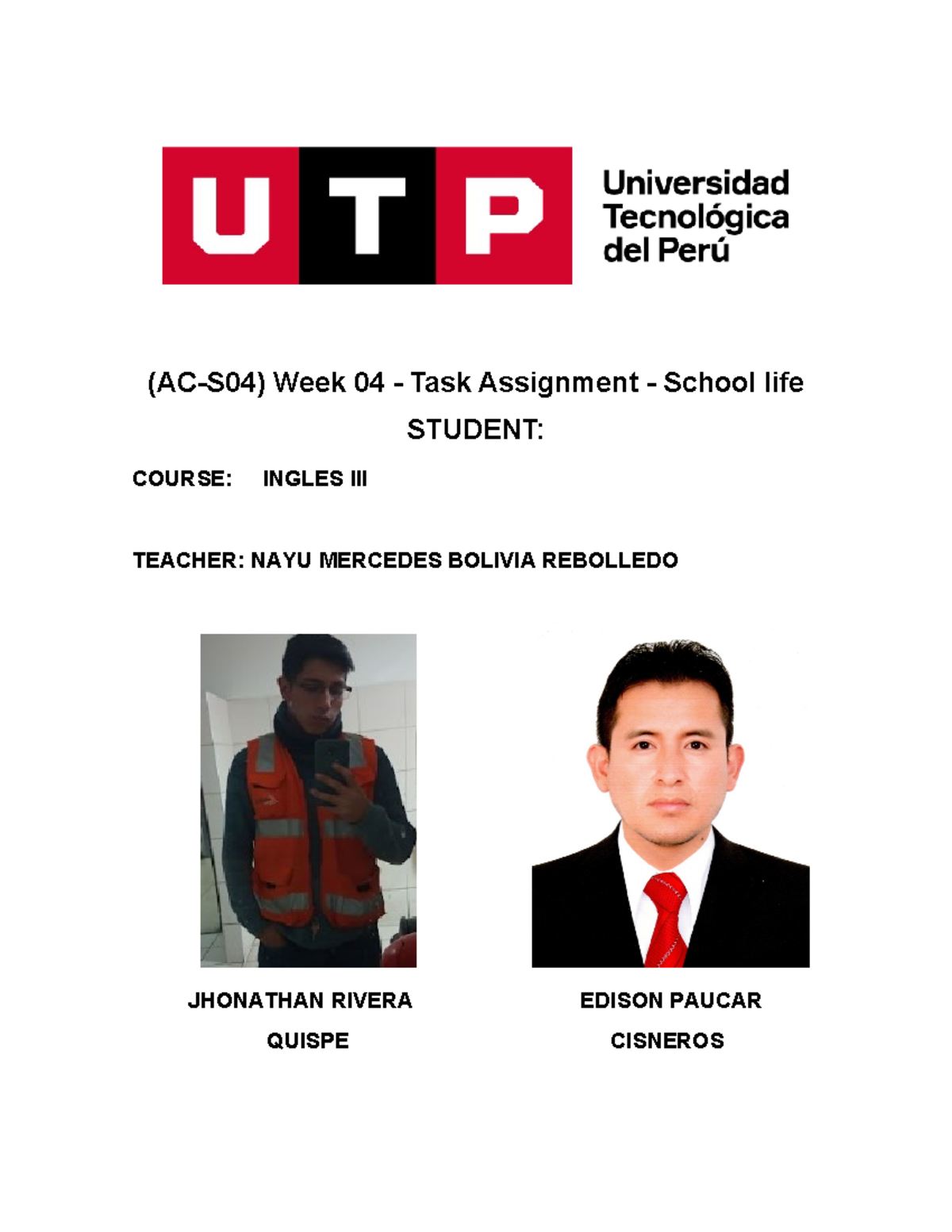 TASK 04 - asdasdsa - ingles - (AC-S04) Week 04 - Task Assignment ...