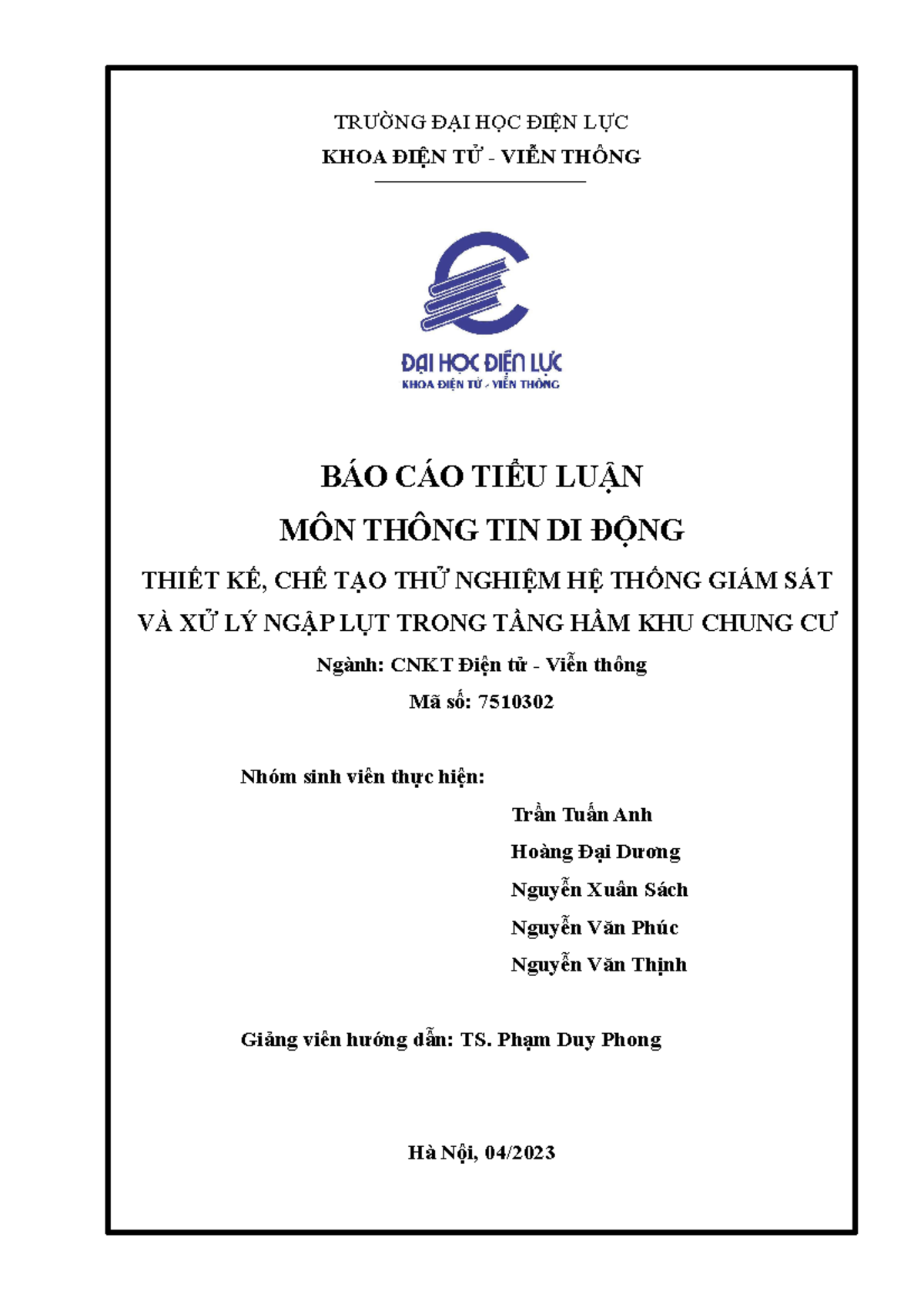 Sửa rồi - Final-fantasy - 111 Equation Chapter 1 Section 1 i TRƯỜNG ĐẠI ...