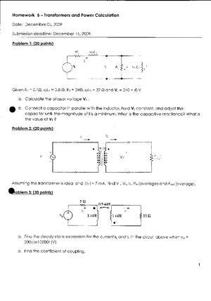 Lab 5 - Thevenin theorem - SCHOOL OF ELECTRICAL ENGINEERING (EE ...