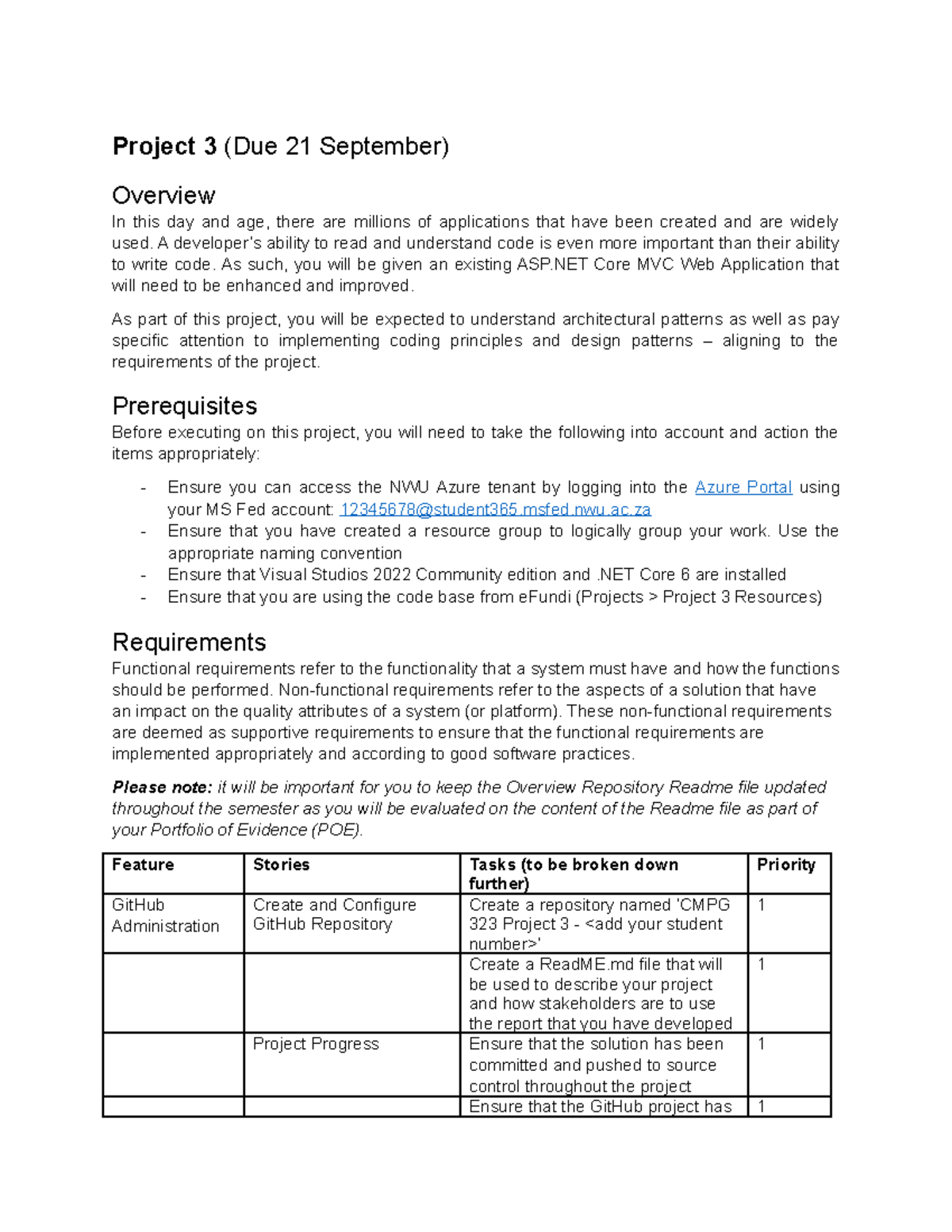 CMPG 323 - Project 3 - Project Brief - Project 3 (Due 21 September ...