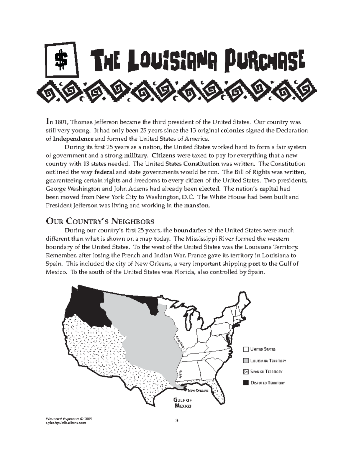 Louisiana Purchase - I dont want totototootootot - Westward Expansion ...