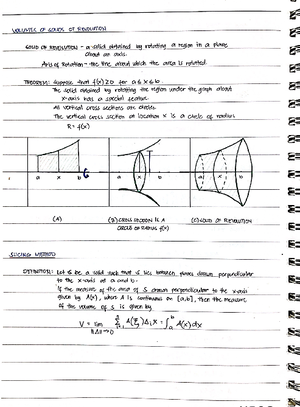 Methods of Integration - Engineering Calculus 2 - Studocu