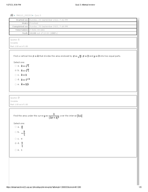 [Solved] What are samples of 2Dimesnional objects - Engineering Mathematics (MA112) - Studocu