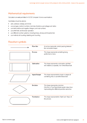 Igcse 0478 cs - ClearRevise Illustrated revision and practice Cambridge IGCSE Computer Science ...