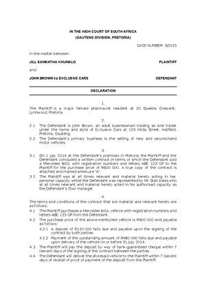 SU 11 - Combined and Simple Summons - Combined Summons and Simple ...