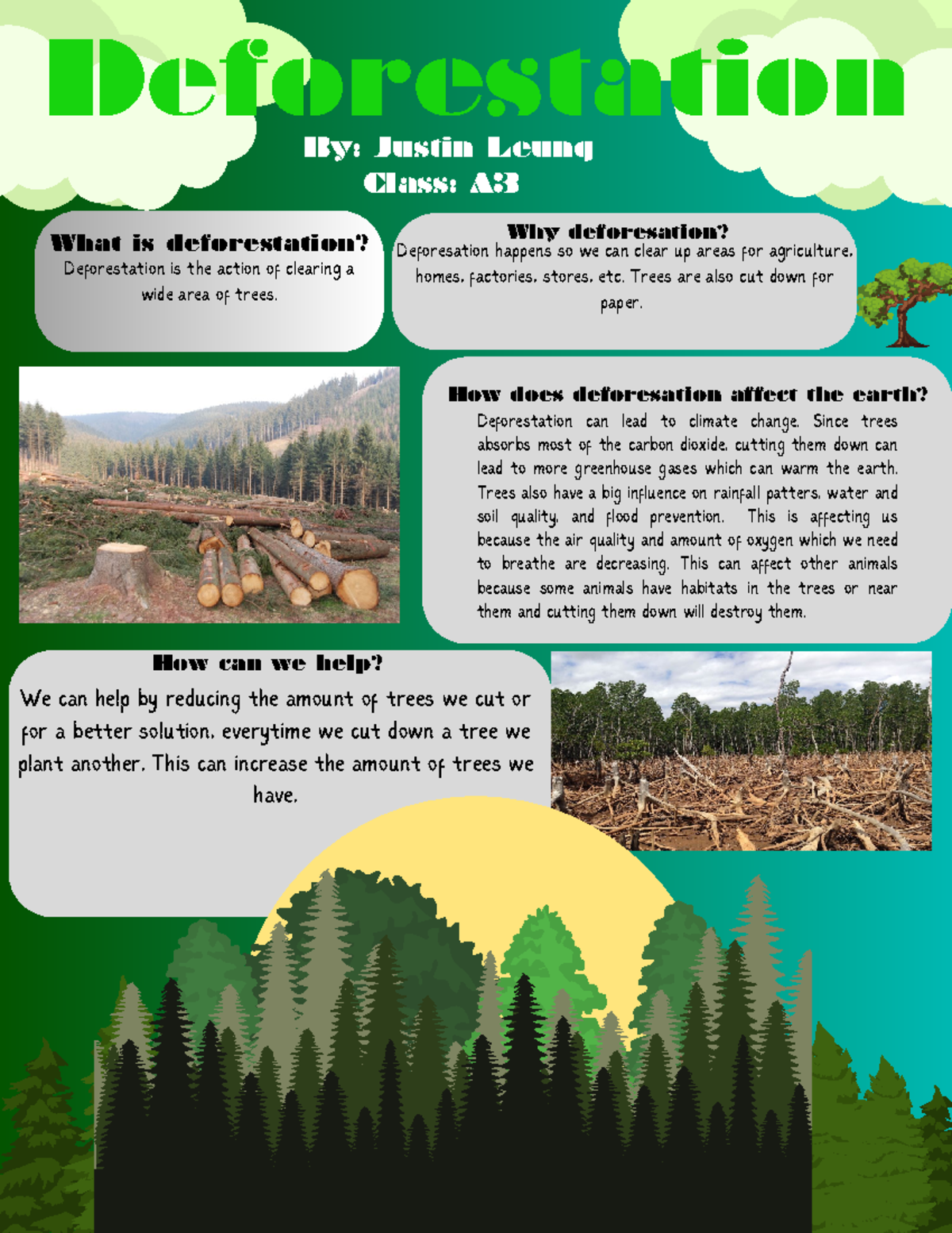 Deforestation - ololl - Deforestation What is deforestation ...