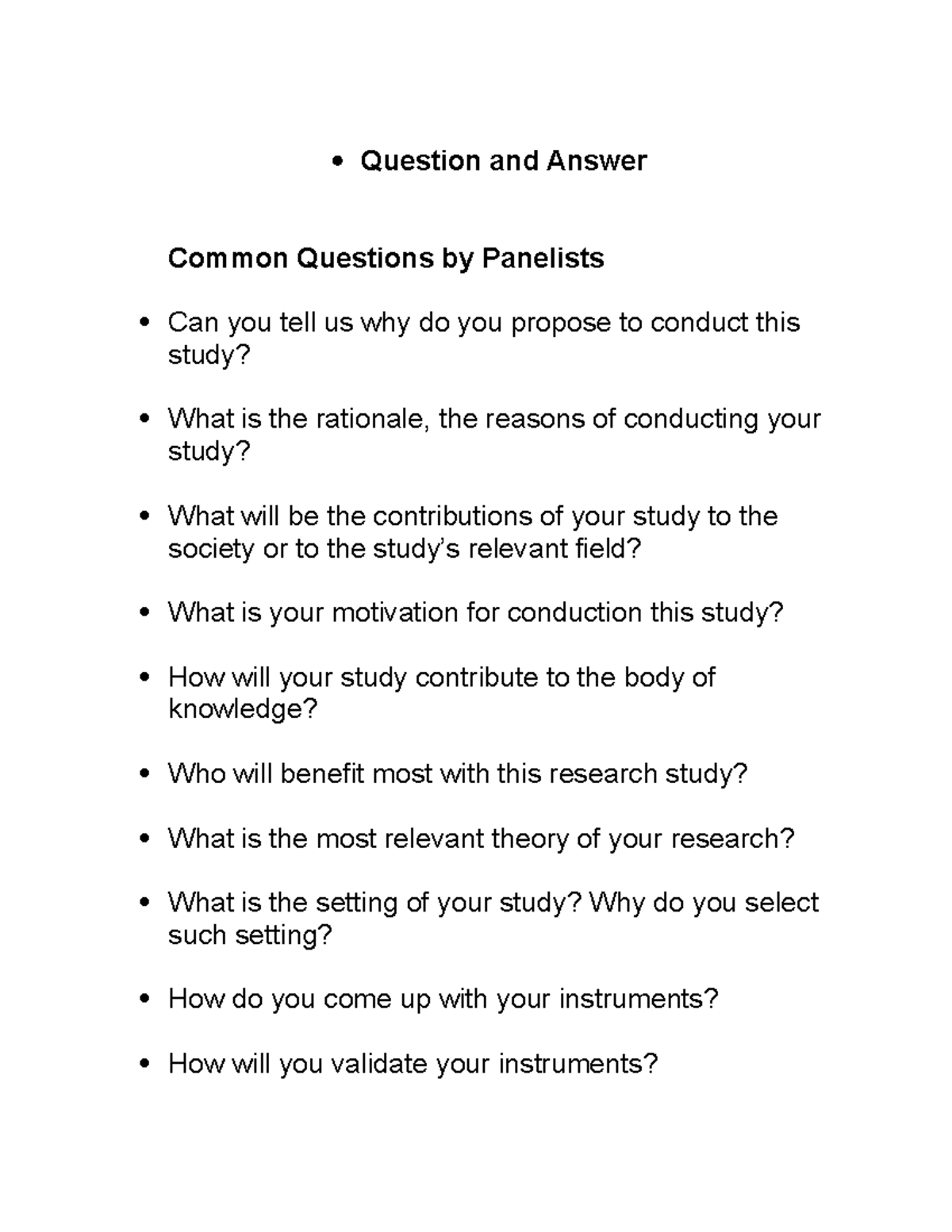 Exciting Part Q A - N/A - Question and Answer Common Questions by ...