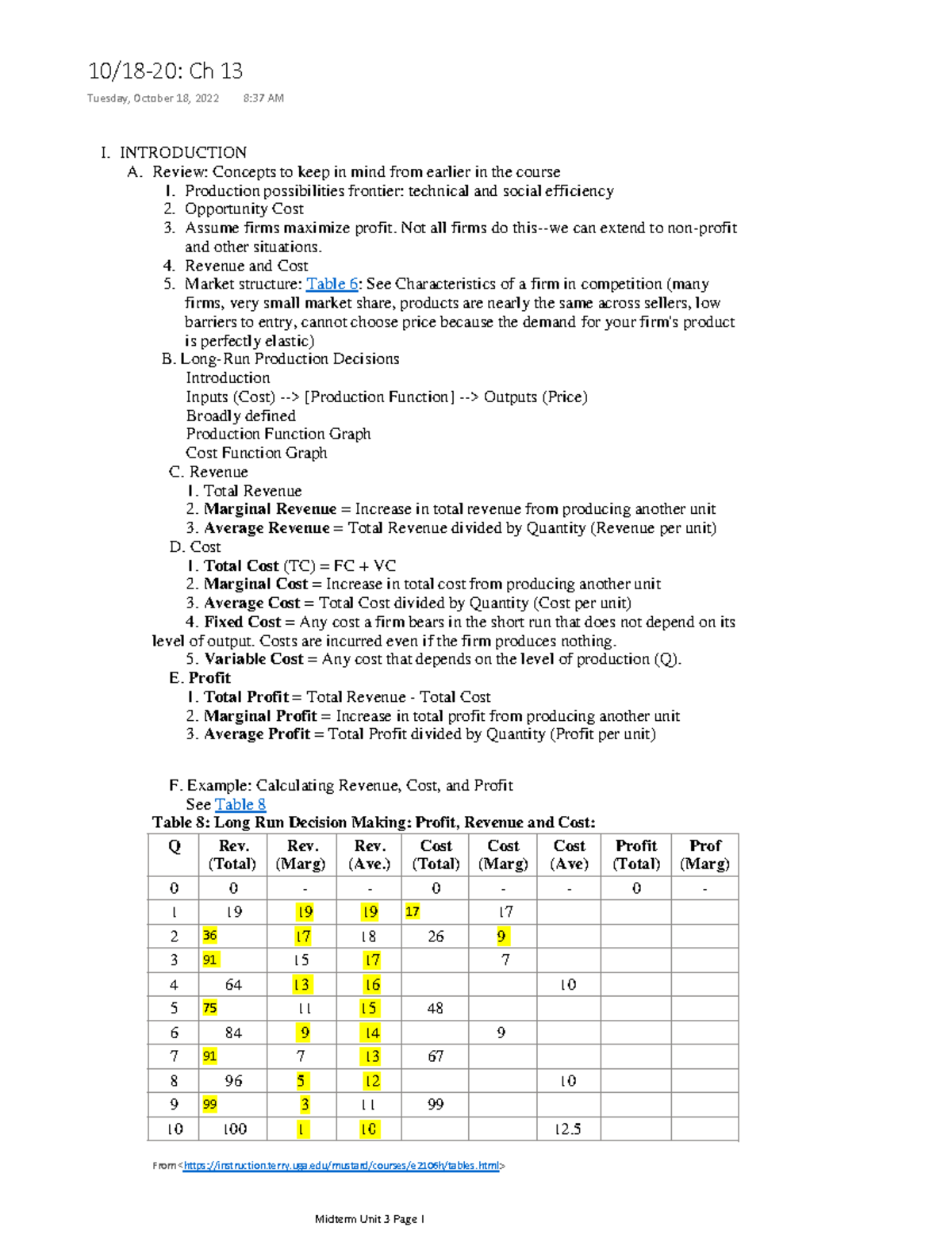 Unit 9 Chapter 13 Notes - INTRODUCTION Review: Concepts to keep in mind ...