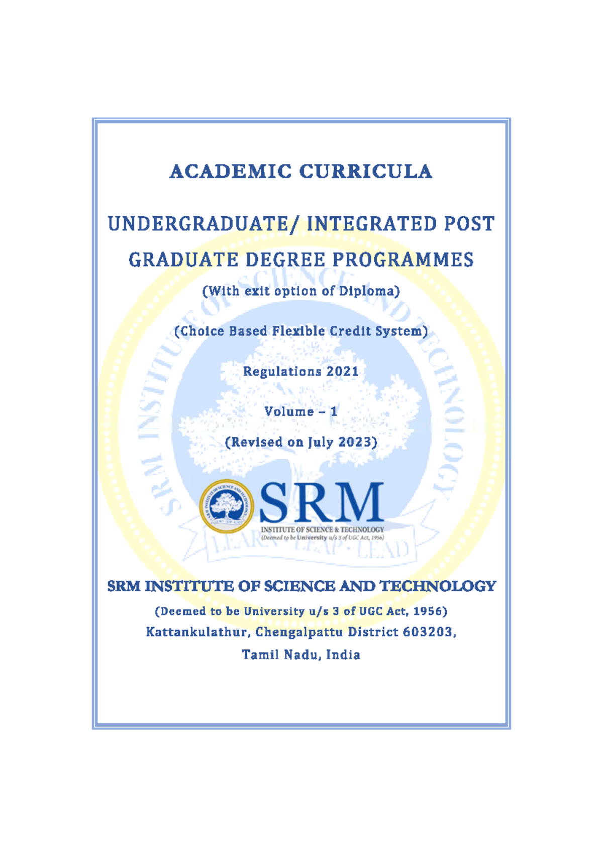 B tech electronics and computer engineering curriculum 2021 - Studocu