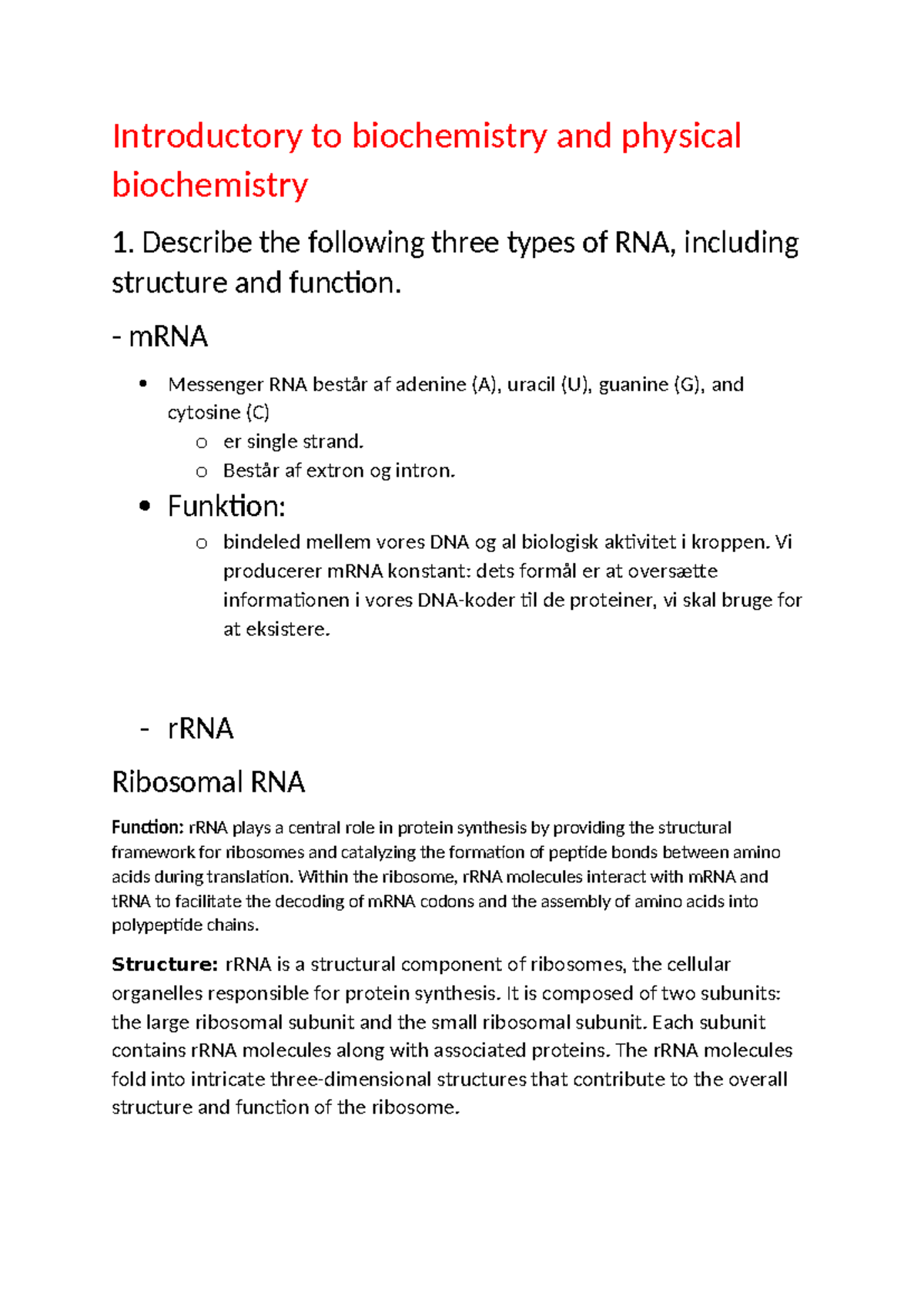 Session 1 class turtorial - Introductory to biochemistry and physical ...